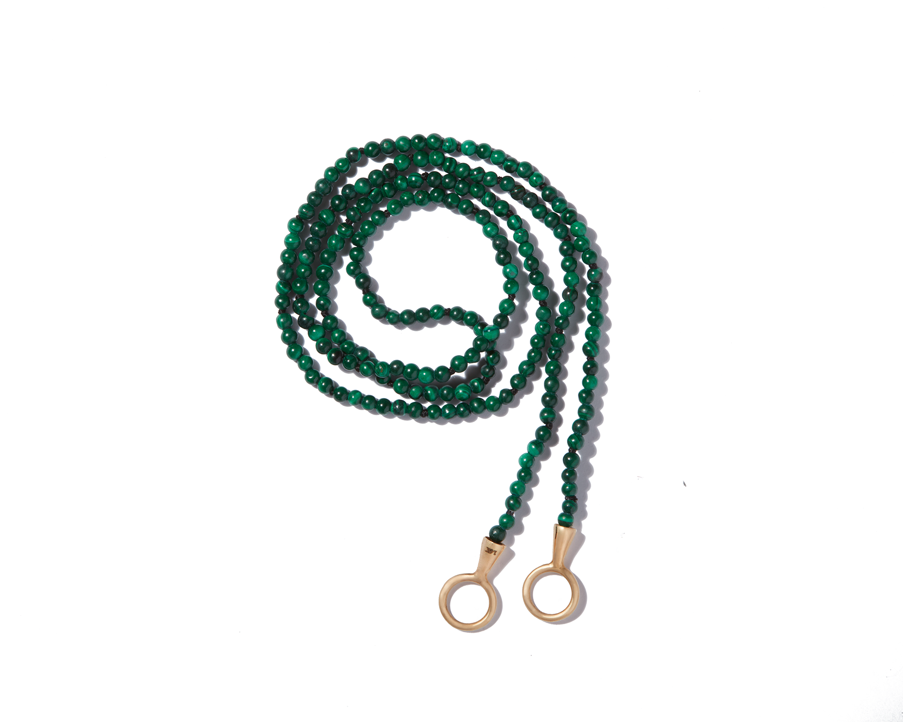 Malachite Beads Strand | Marla Aaron