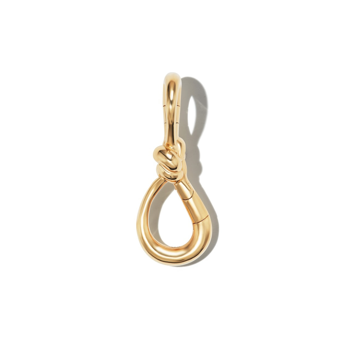 True Lover's Gold Knot Pendant Lock | Marla Aaron