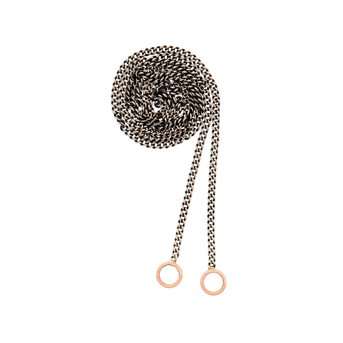 Fine Silver Curb Chain Necklace | Marla Aaron