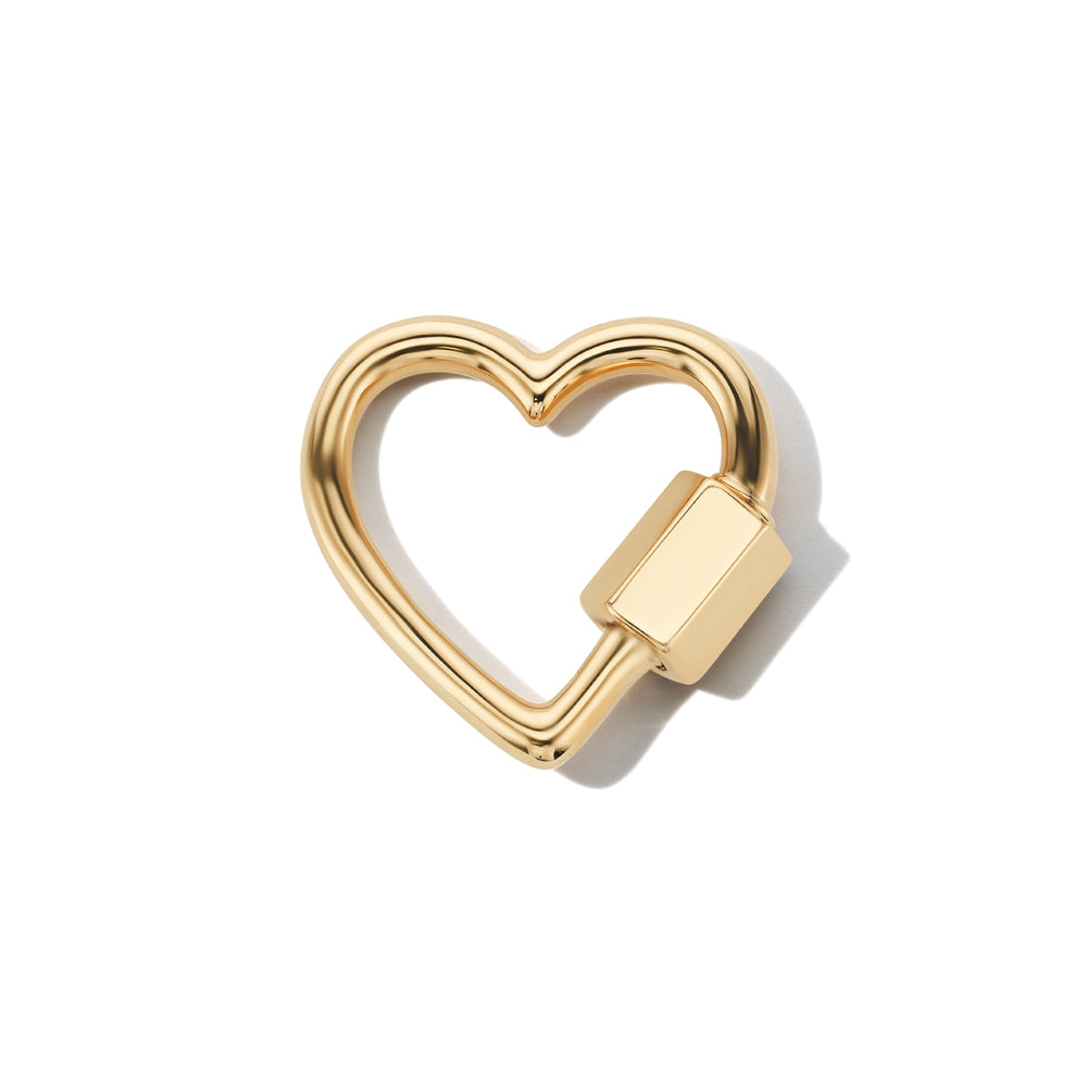 Gold Heart Lock | Marla Aaron