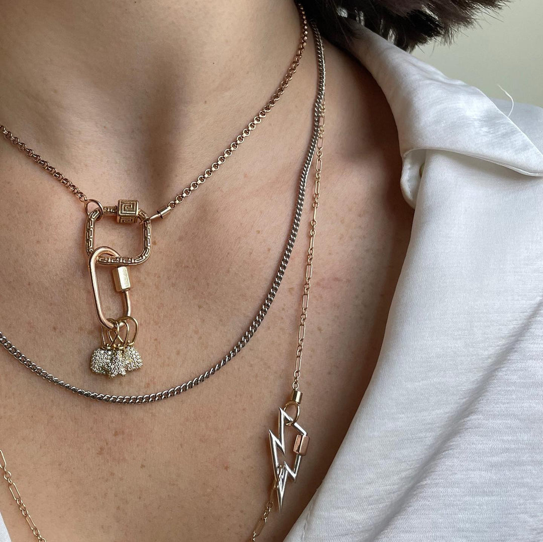 14K Gold Medium Lock | Marla Aaron