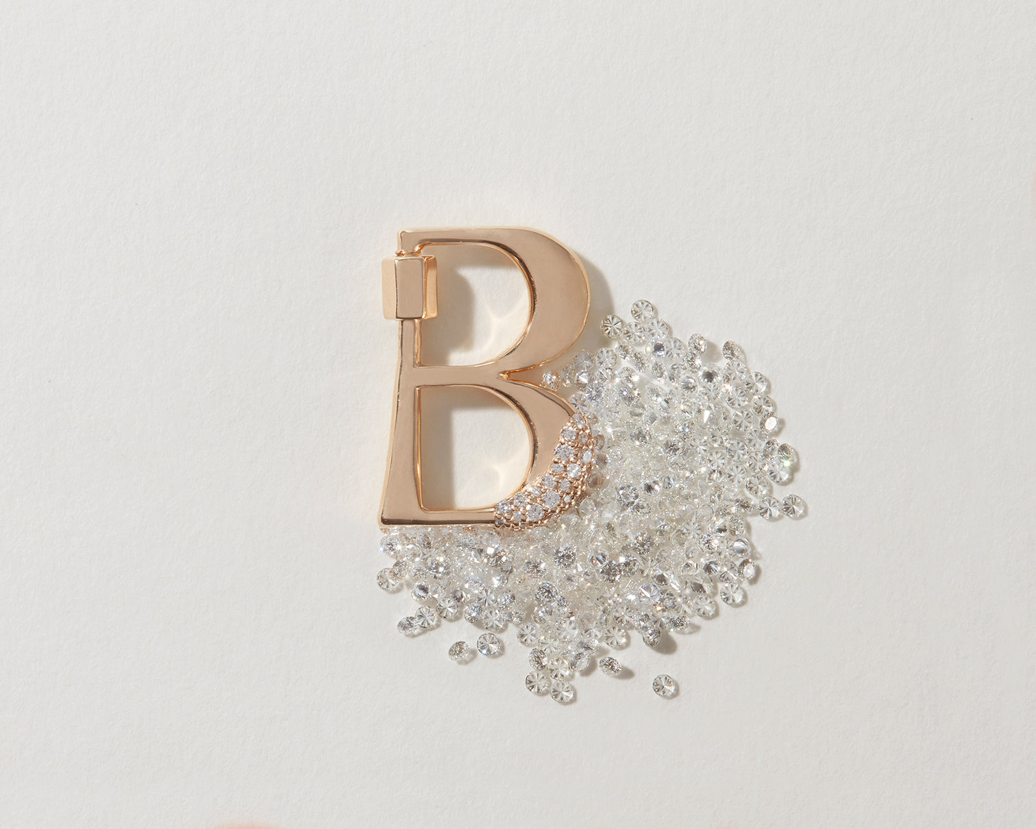 Letter B Pendant Lock | Marla Aaron