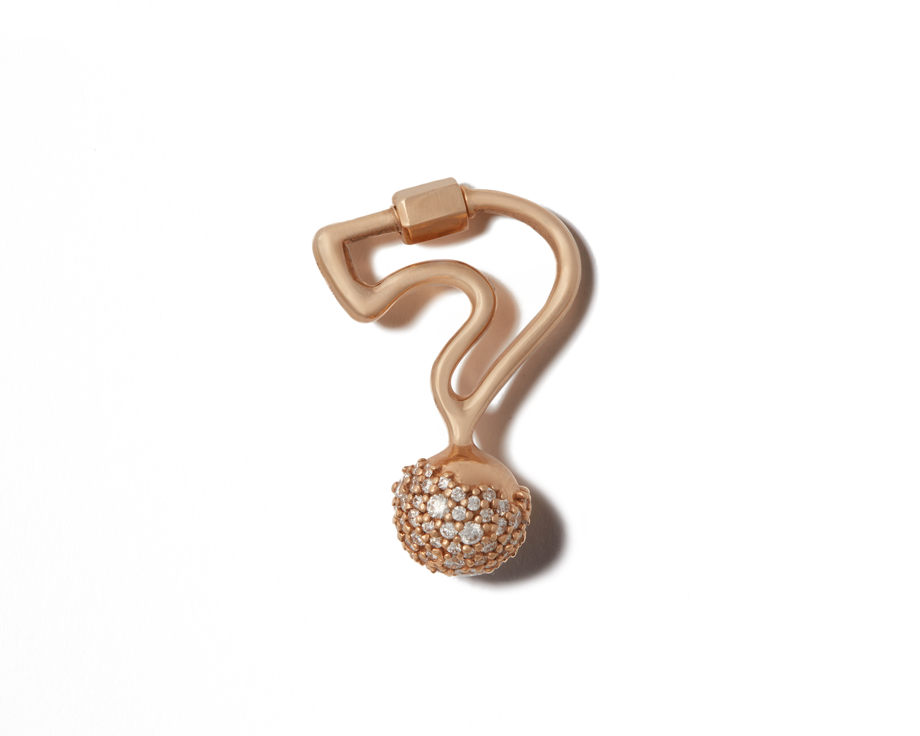 Stoned Question Mark Lock – Marla Aaron