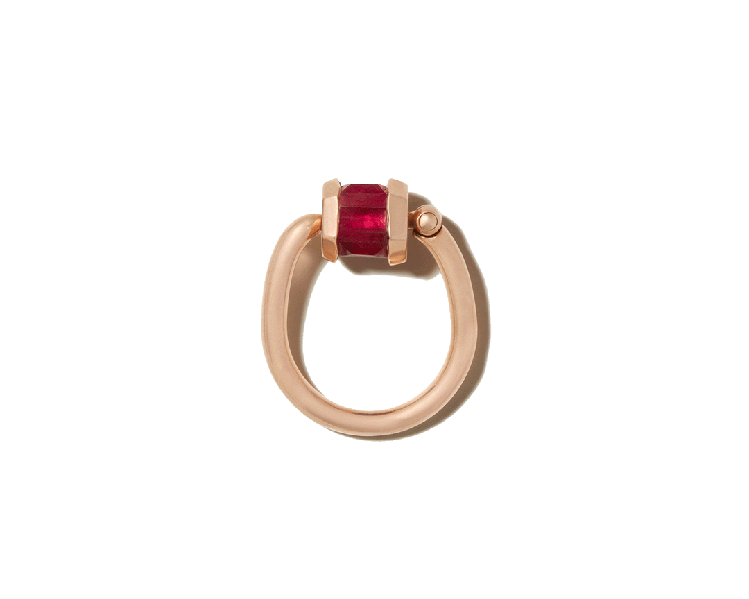 18k Gold Ruby Ring | Marla Aaron