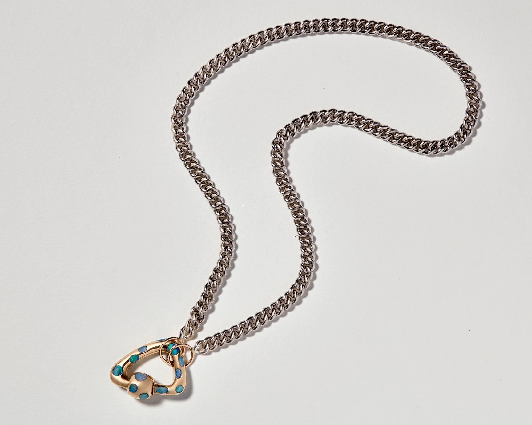 Free Form Inlay Lock with Opal – Marla Aaron