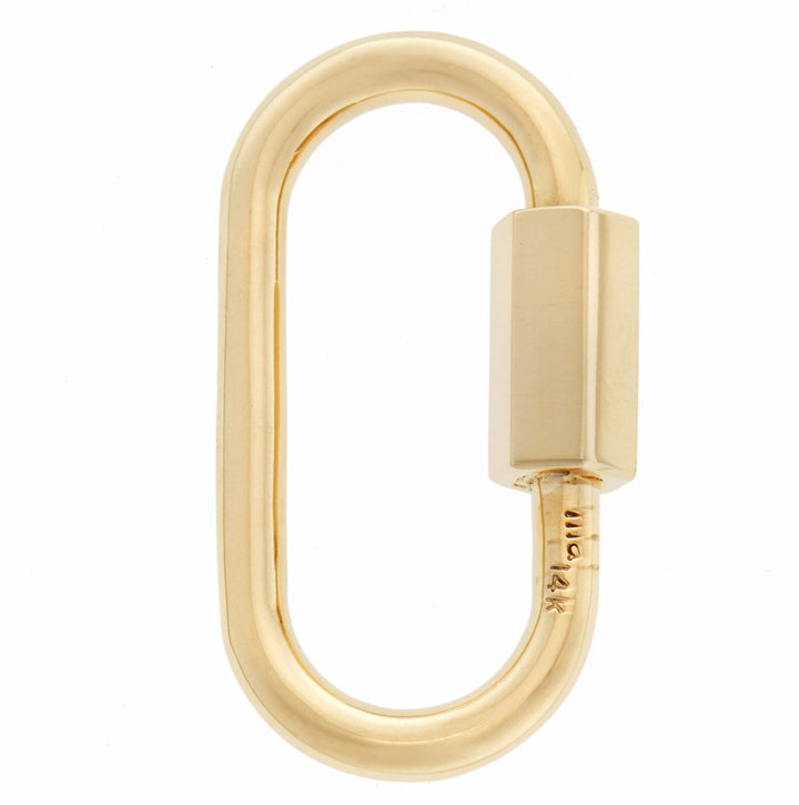 Gold Pendant Lock | Marla Aaron