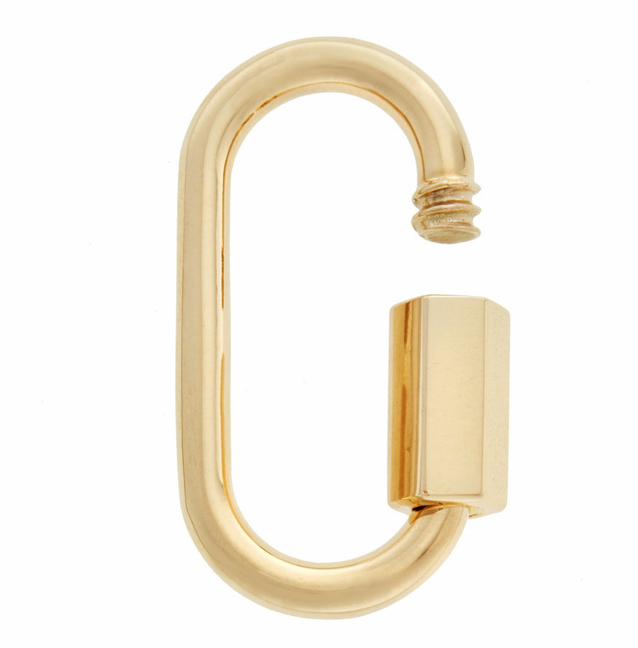 Gold Pendant Lock | Marla Aaron